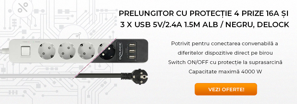 Cabluri, adaptoare, retelistica, periferice PC la Conectica.ro