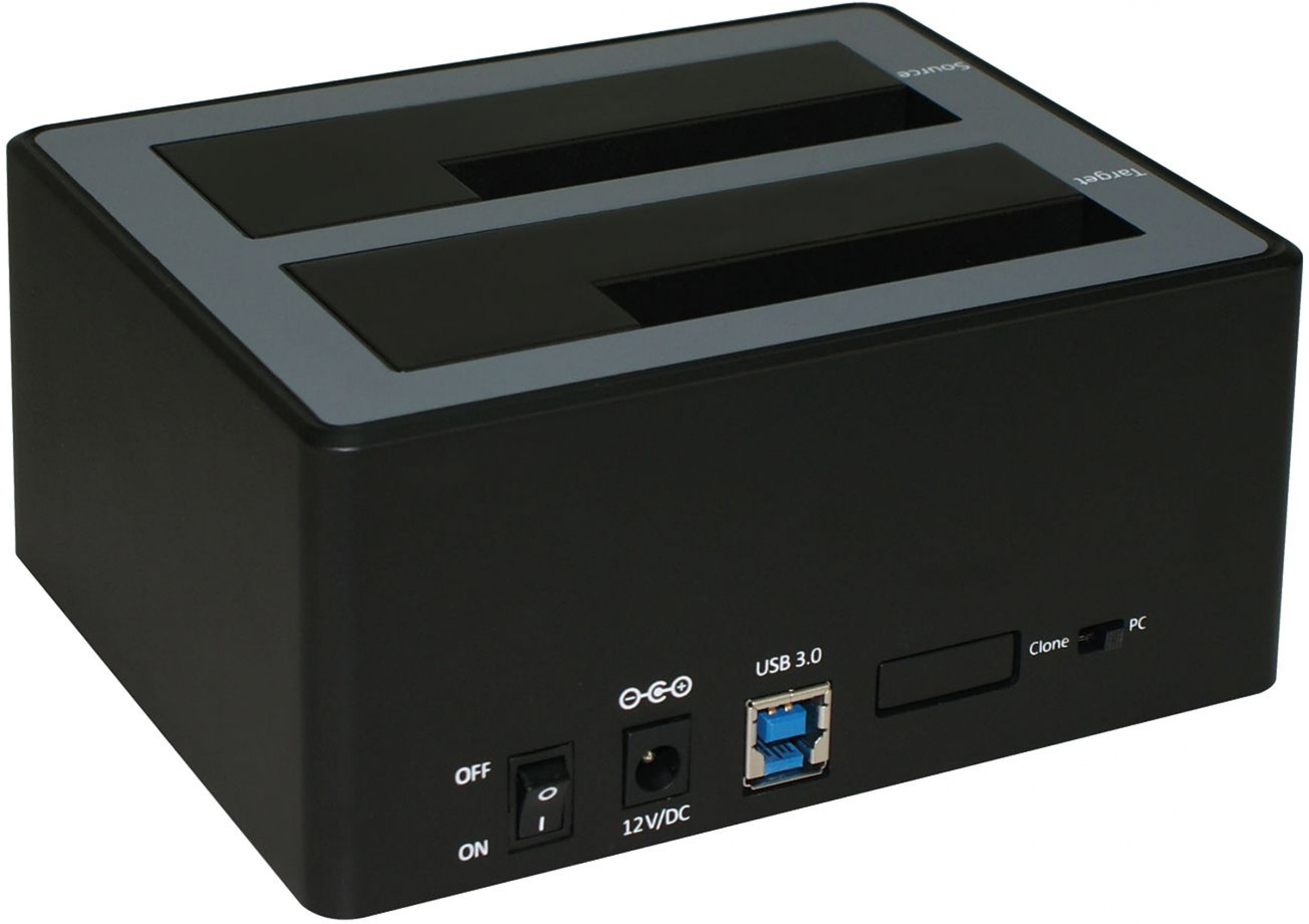 Docking station HDD SATA 2.5"+3.5" USB 3.0 cu functia HD Copy, Roline ...