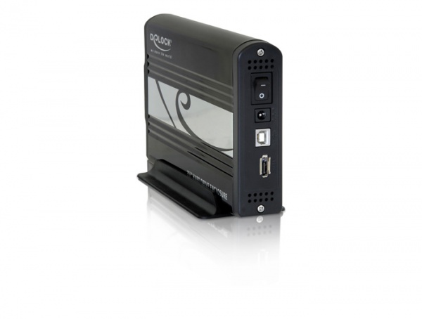 Rack HDD Extern 3.5" SATA la USB 2.0/eSATA, Delock 42451