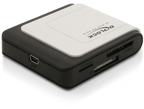 Card reader Delock USB 2.0 34 in 1, 91629 - Conectica.ro