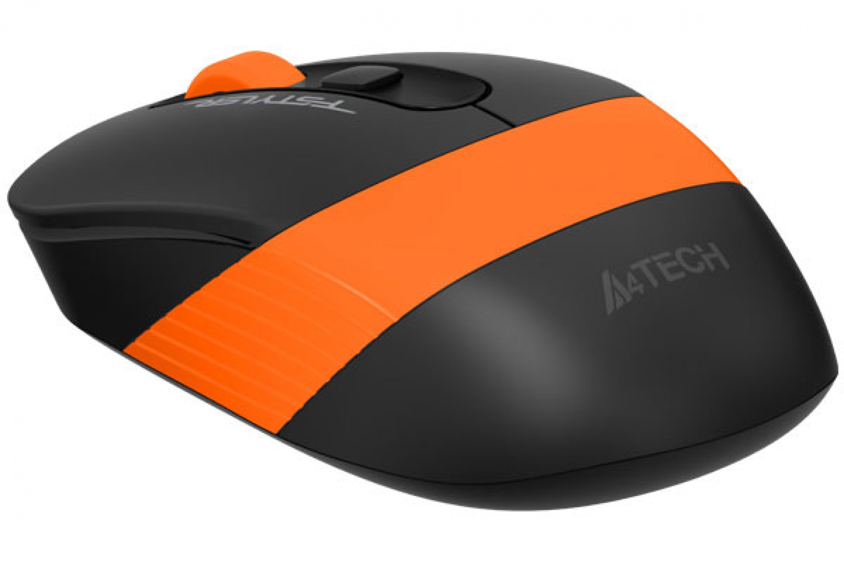 Mouse wireless Gaming optic A4Tech Fstyler Negru/Orange, FG10 Orange