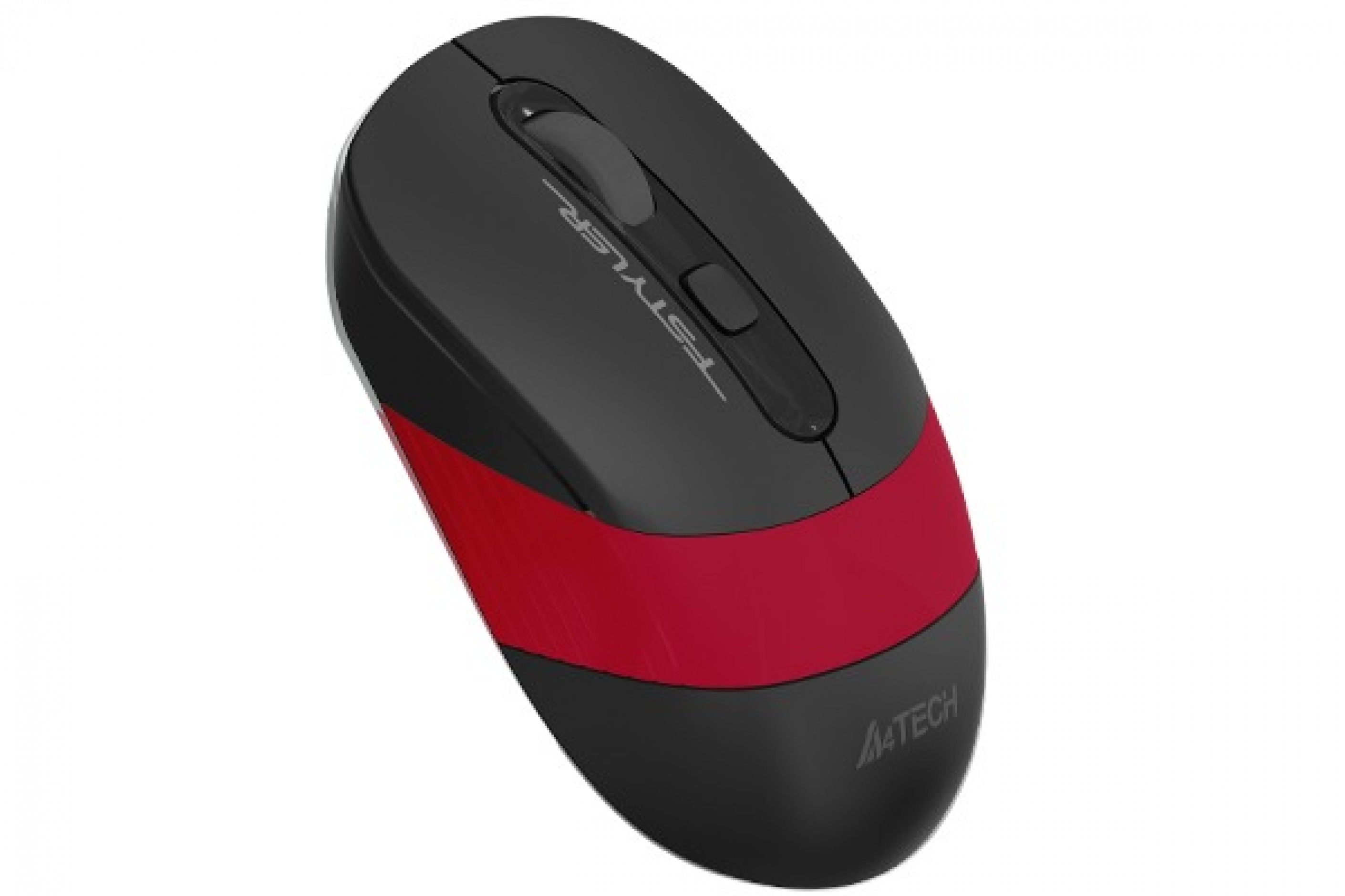 Mouse wireless Gaming optic A4Tech Fstyler Negru/Rosu, FG10 Red