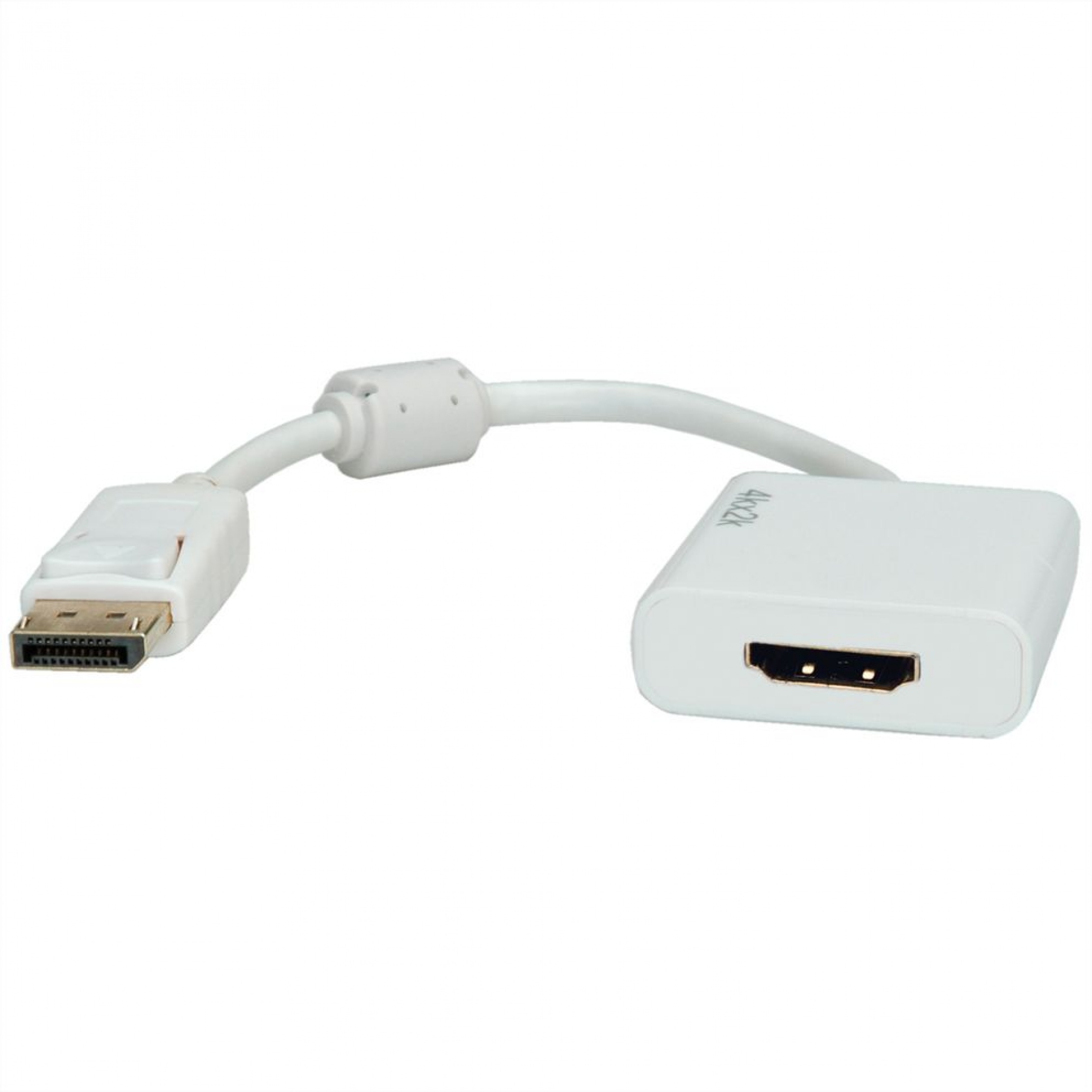 Adaptor activ Displayport la HDMI 4K30Hz T-M Alb, Roline 12.03.3162