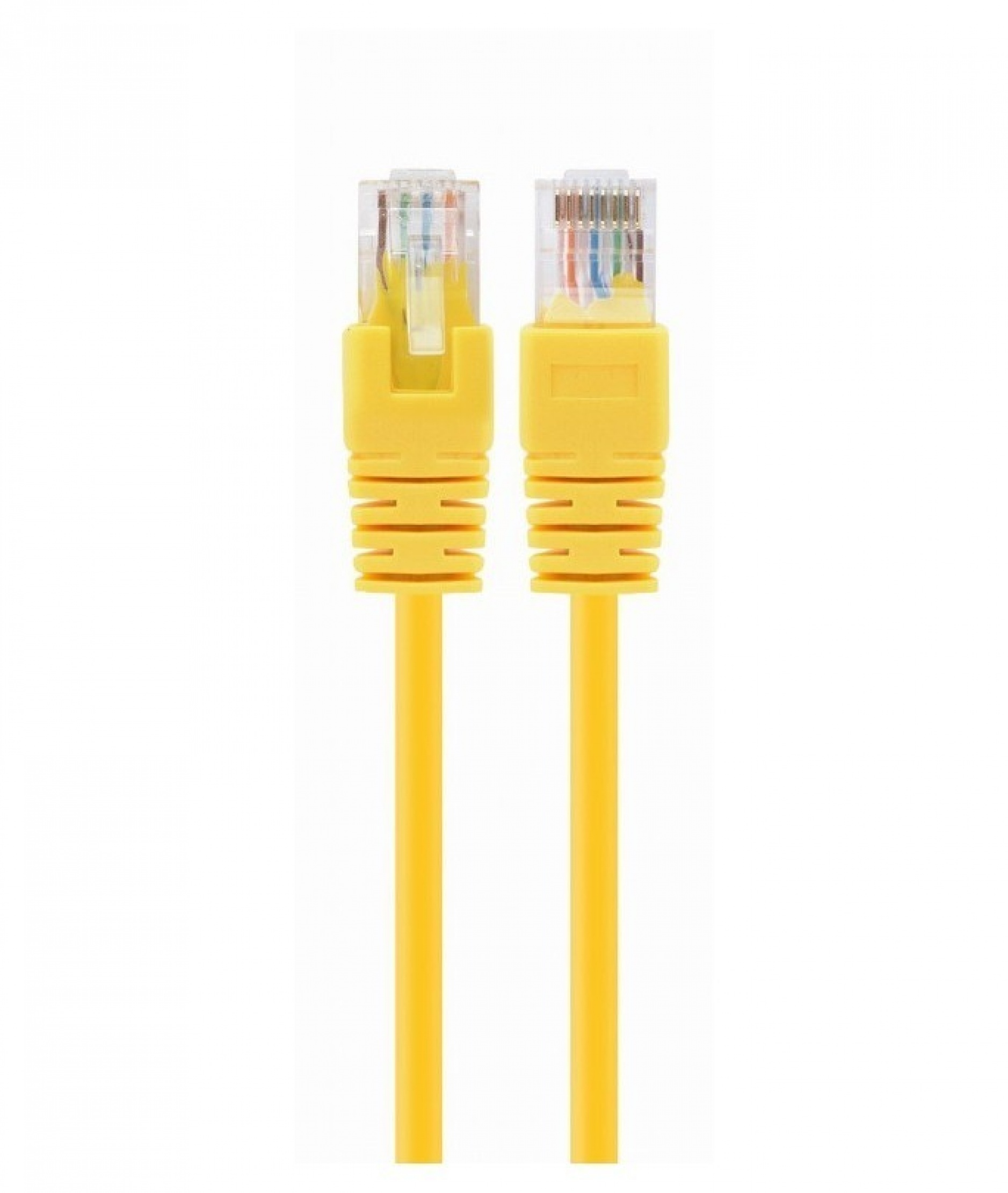 Cablu de retea UTP cat 5e 20m Galben, Spacer SP-PT-CAT5-20M-Y