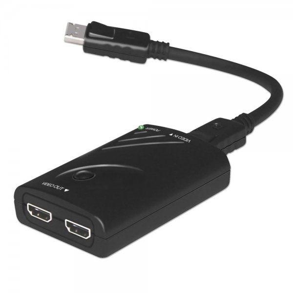 Splitter DisplayPort la 2 x HDMI cu Expanderview, Lindy L38406