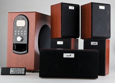 Boxe Genius SW-HF5.1 6000 Wood, 31730022101