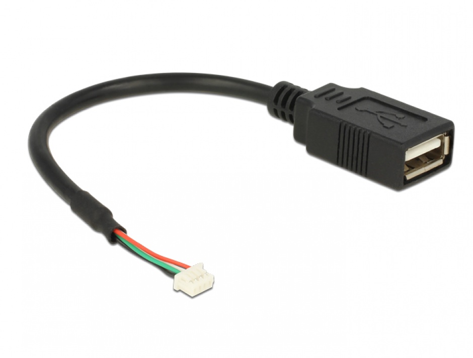Cablu USB 2.0 pin header 4 pini la USB 2.0-A M-M pentru Intel NUC 15cm ...