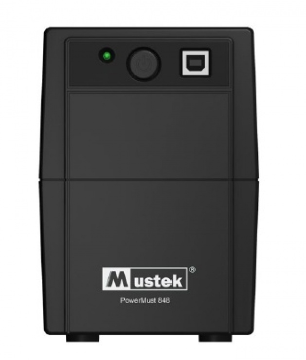 UPS MUSTEK PowerMust 848 (850VA) Line Interactive - Conectica.ro