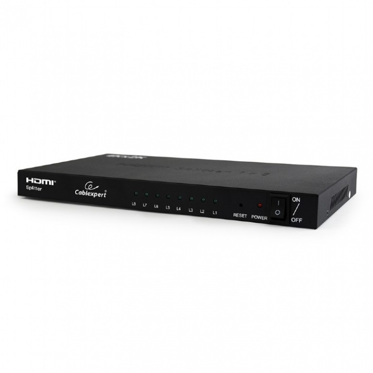 Multiplicator HDMI 8 porturi, Gembird DSP-8PH4-03