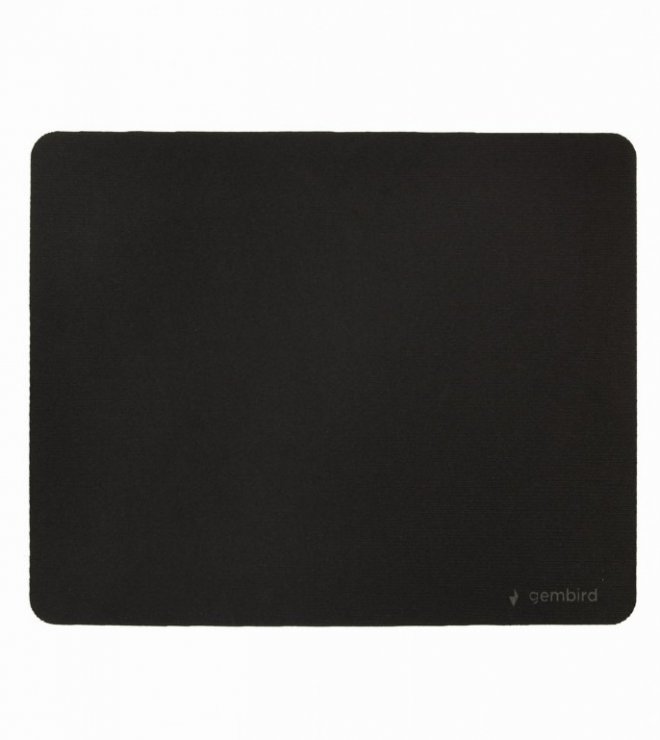 Mouse pad cauciuc/textil Negru, Gembird MP-S-BK