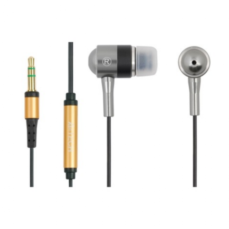 Casti metalice interne Silver, A4TECH MK-650-S