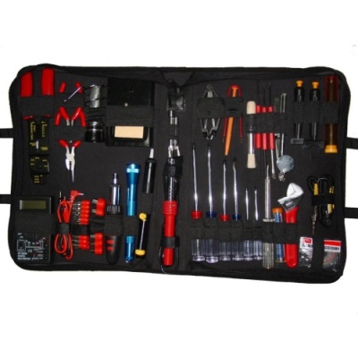 Trusa de scule pentru electronica 63 piese, Gembird TK-ELECC